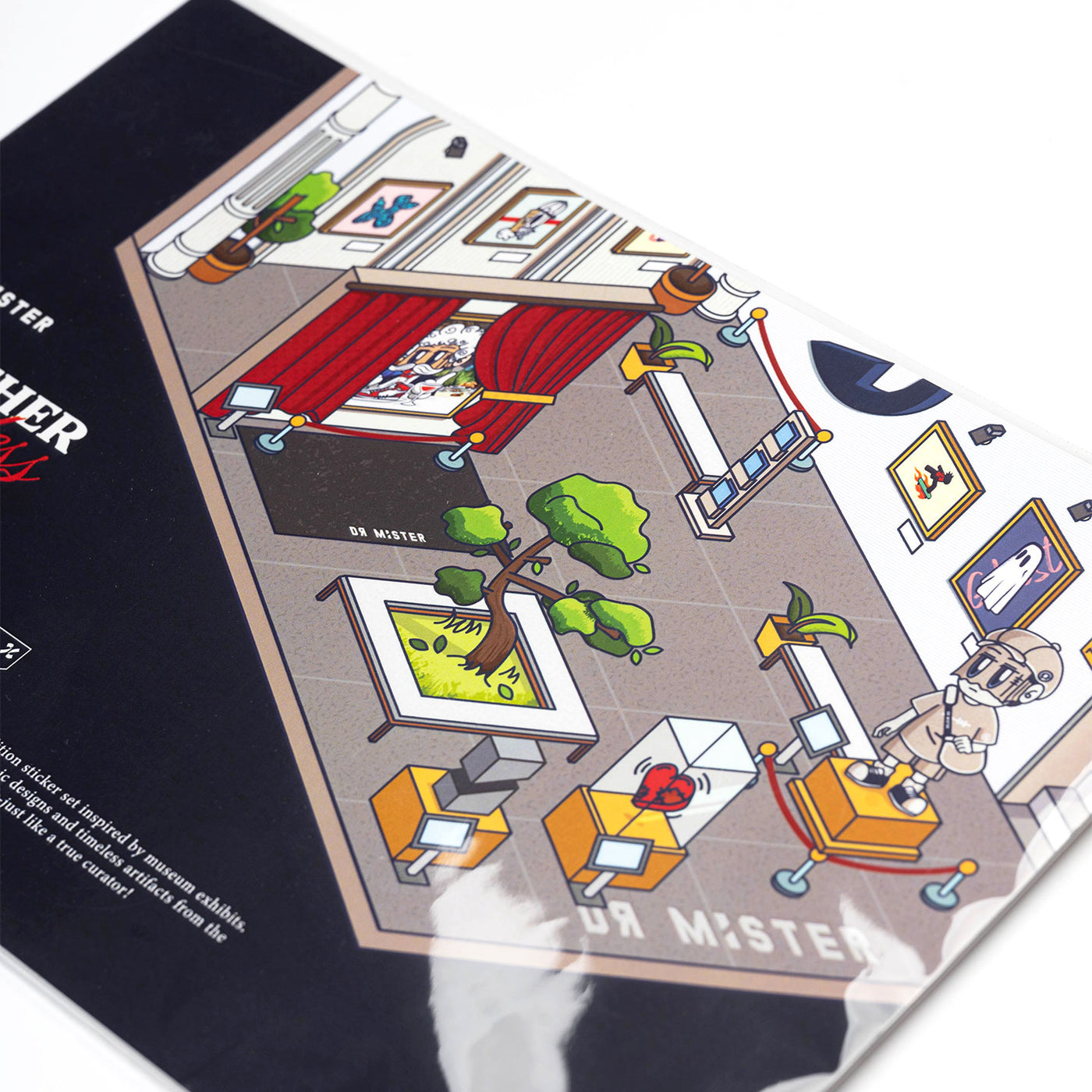 Museum of the Decade DIY Isometric Sticker Set